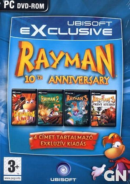 Rayman-Fanpage. All Rayman Games - Worldwide - Hungary